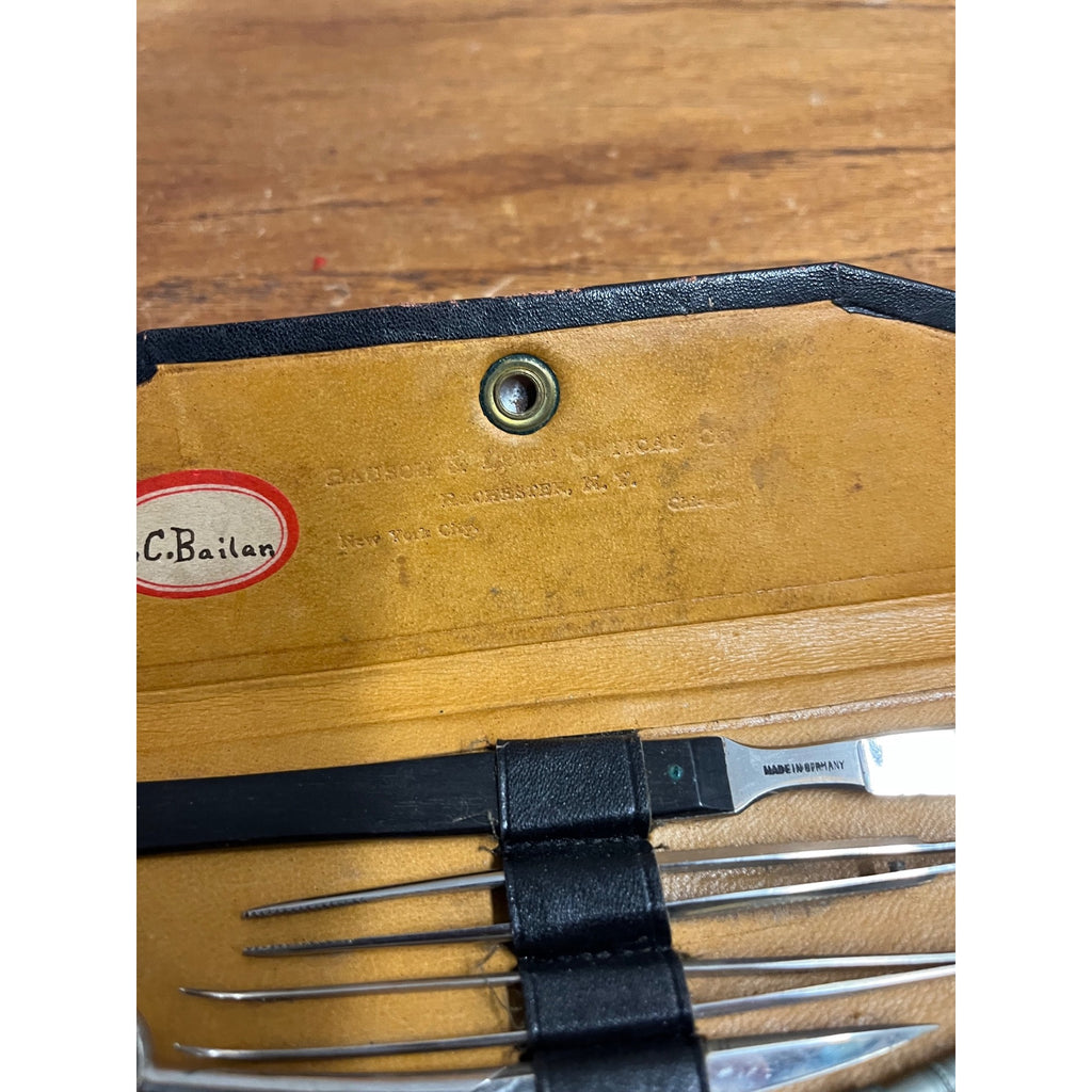 Antique 1920s Dissecting Kit by Bausch & Lomb Oddity Medical Science I ...