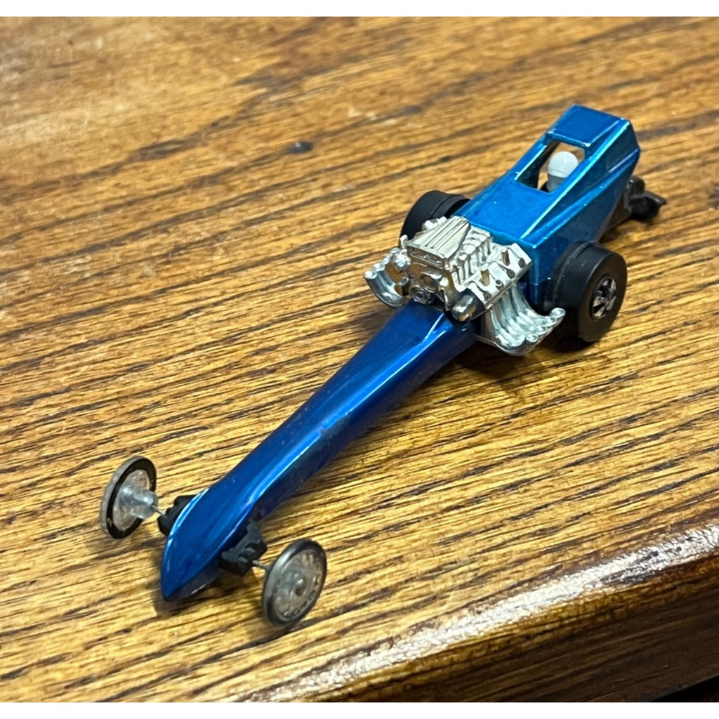Vintage 1970 Hot Wheels Redline Blue Fuel Dragster -- CLEAN – Brothers ...