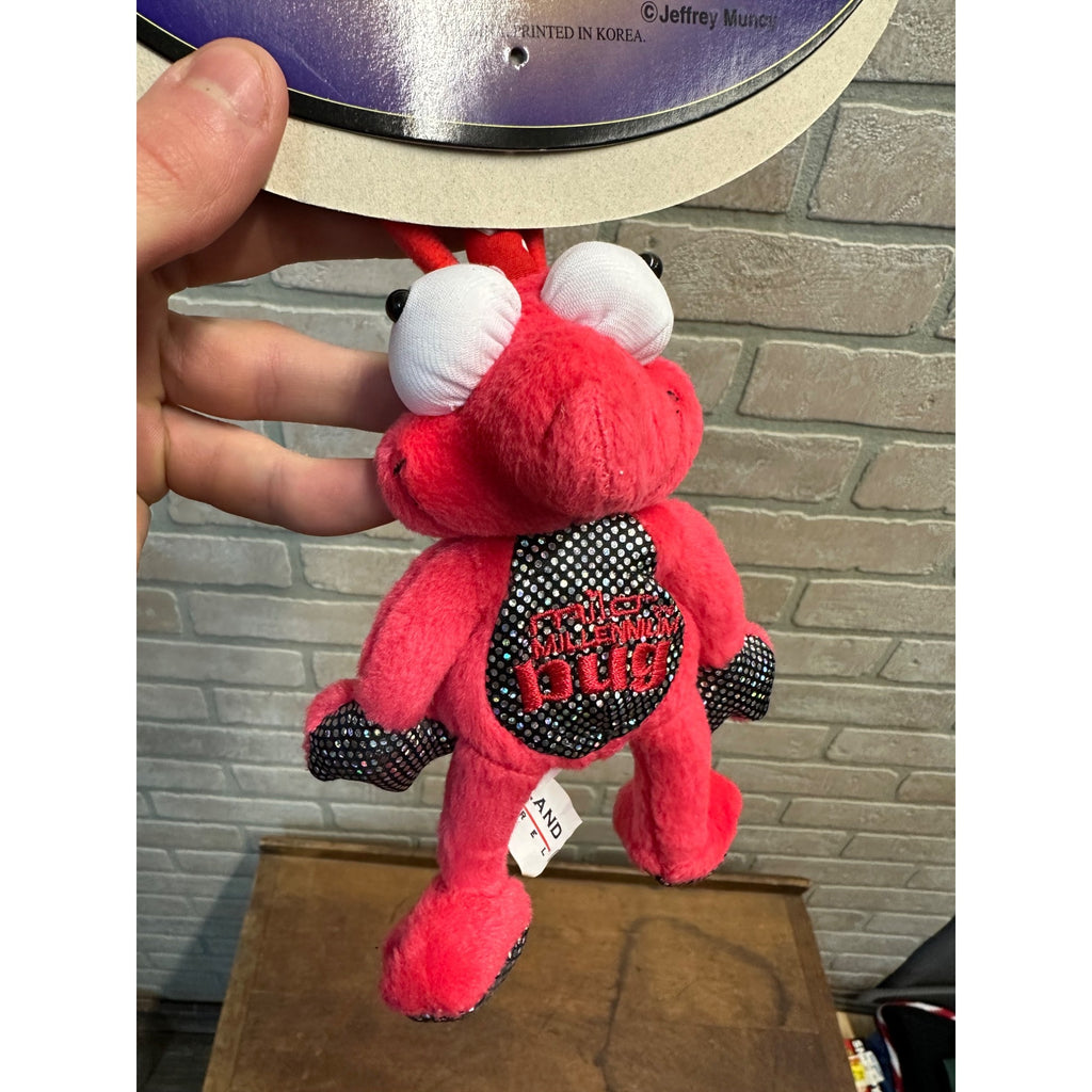 RED MILO THE MILLENNIUM BUG PLUSH TOY DOLL NEW WITH TAGS 2000 ...