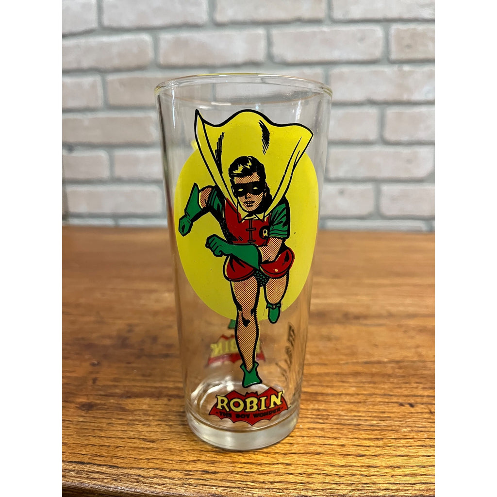 Vintage 1976 Robin Pepsi Super Hero Series Collectible Drinking Glass ...