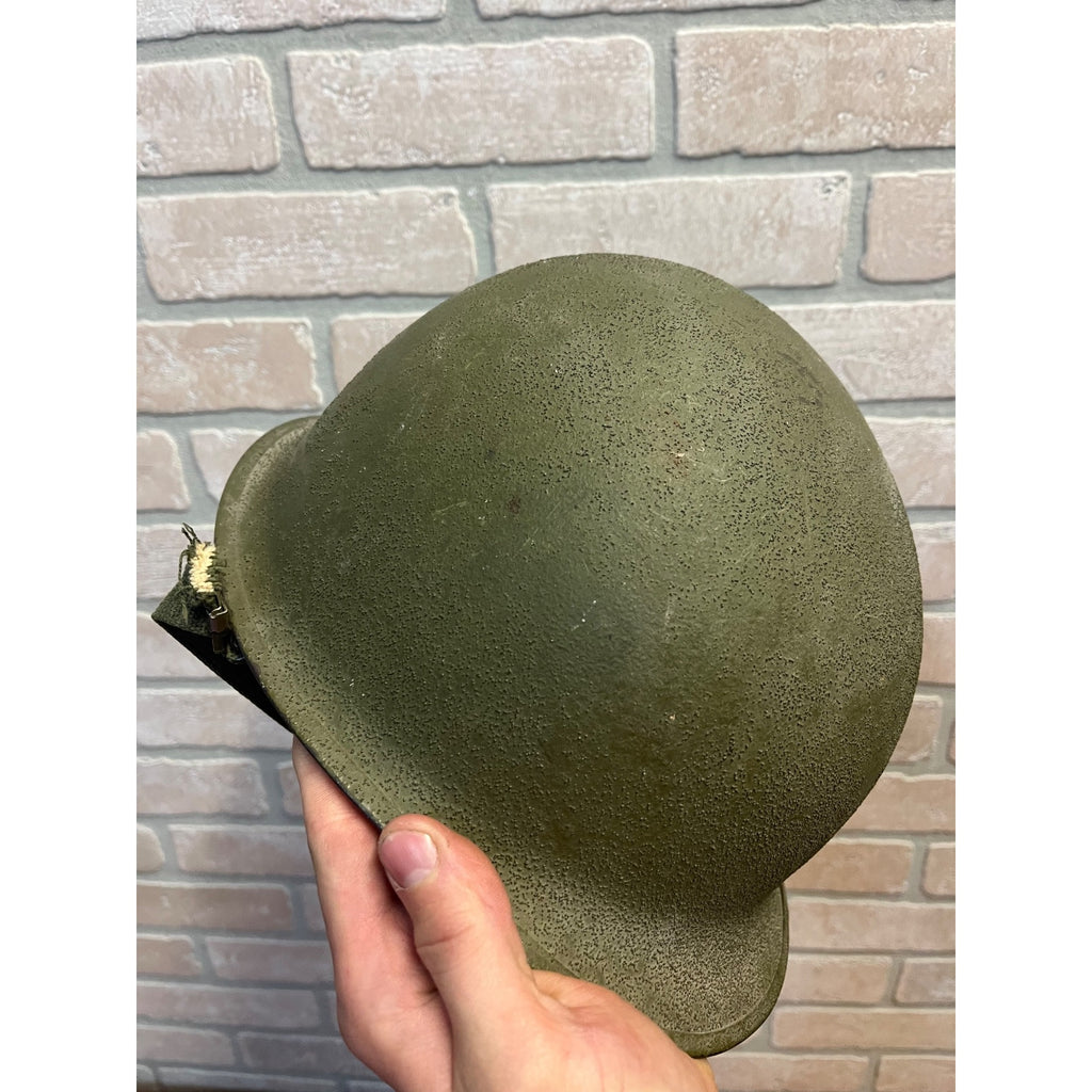 Original 1980s Cold War Era US Army M1 Steel Pot Helmet w/ Liner ...