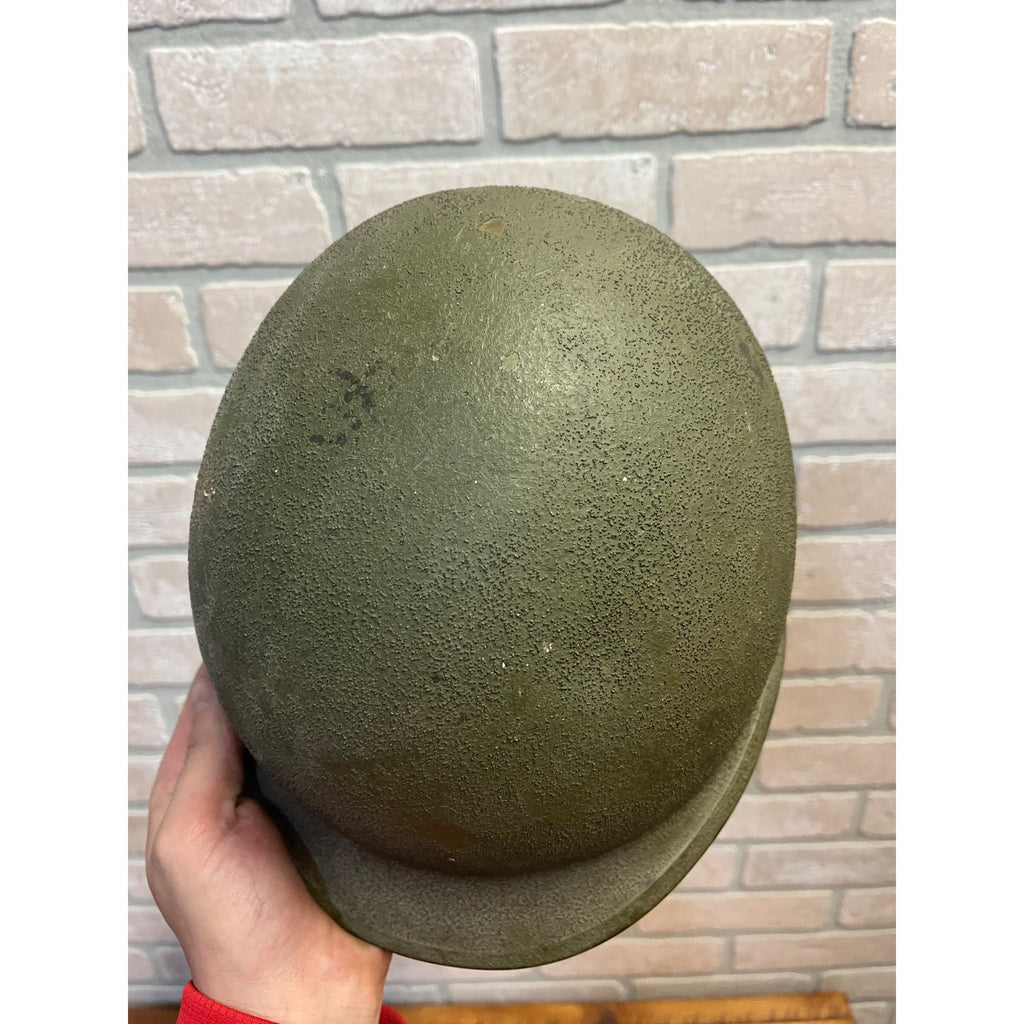 Original 1980s Cold War Era US Army M1 Steel Pot Helmet w/ Liner ...