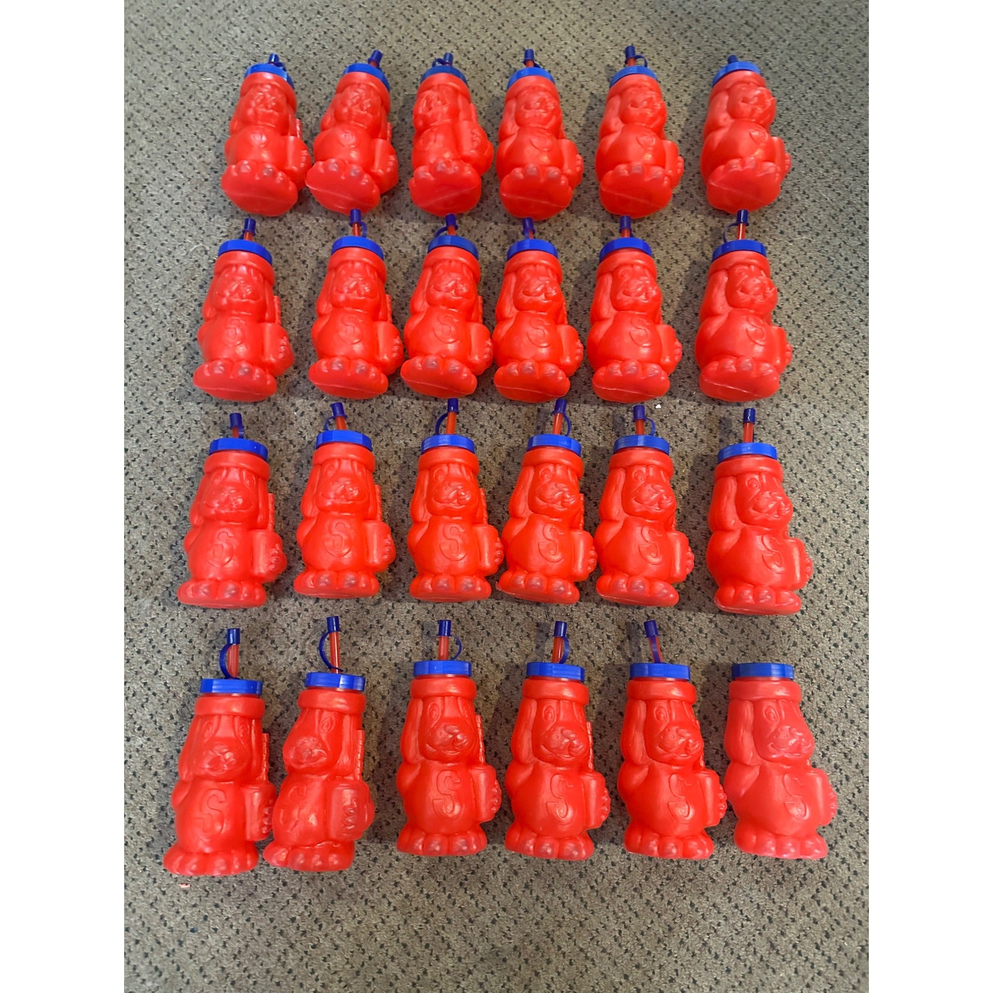 Vintage 1970s-80s Slush Puppy Dog Plastic Cups Lot (24) Retro Souvenir ...