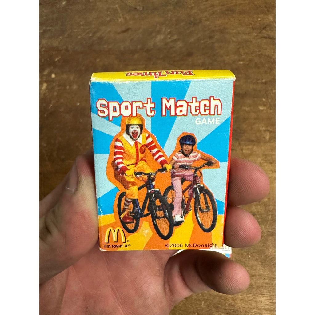 McDonalds "Sport Match Game" Happy Meal Toy Prize (2006) – Brothers ...