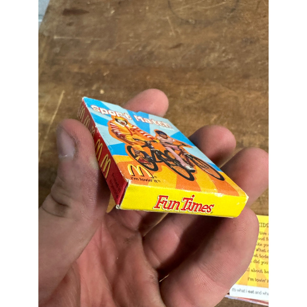 McDonalds "Sport Match Game" Happy Meal Toy Prize (2006) – Brothers ...