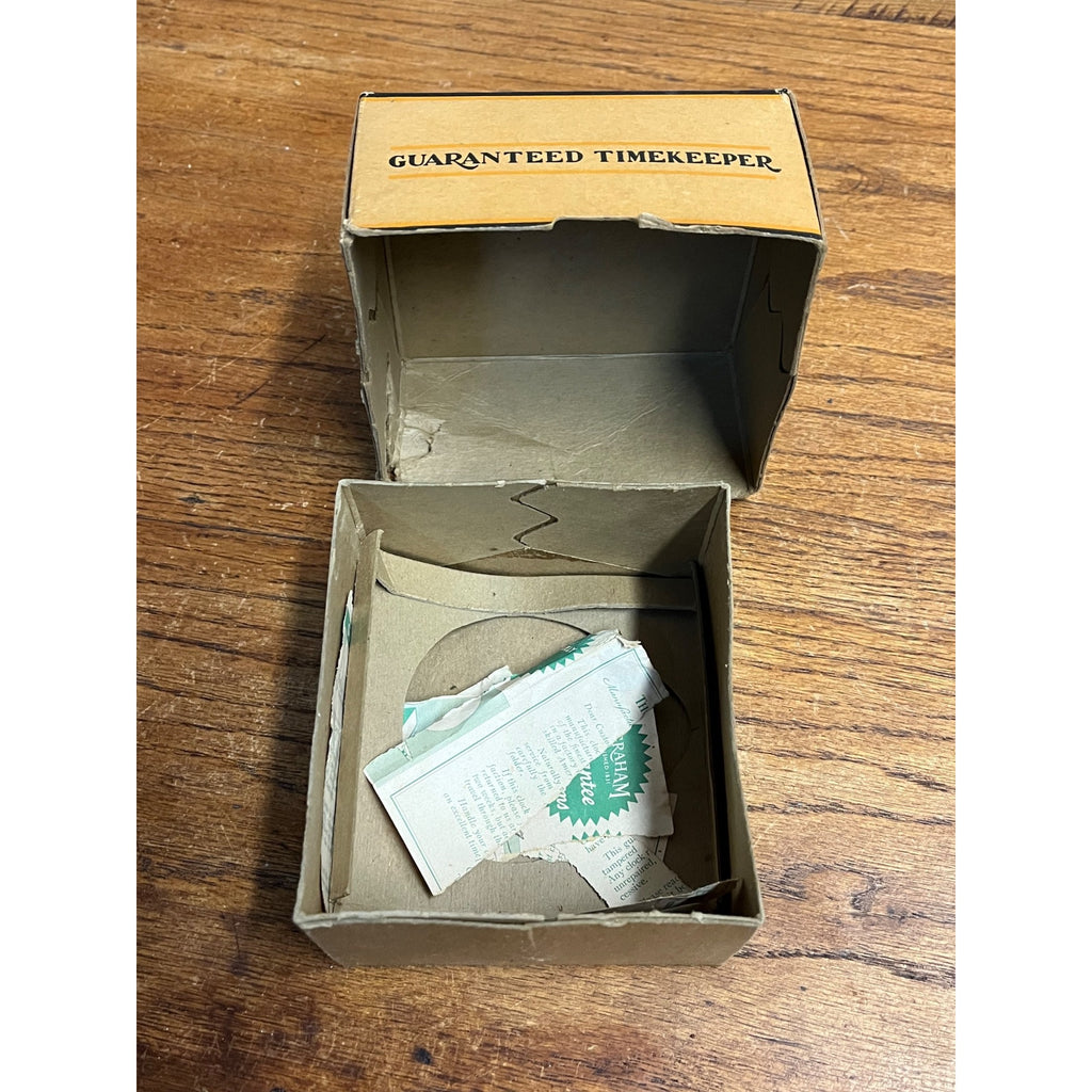 Vintage 1950s ACE Alarm Clock Ingraham Clock Co. EMPTY BOX – Brothers ...