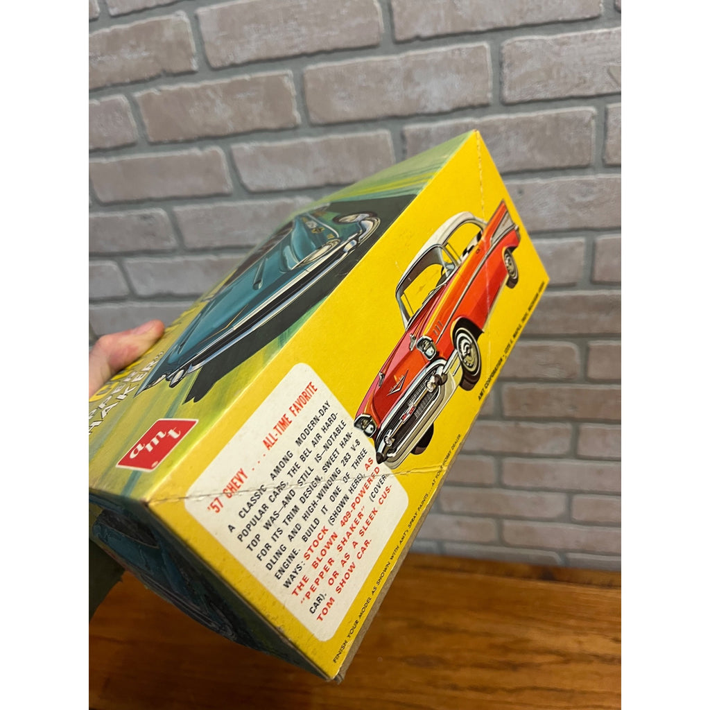 AMT ‘57 Chevy Pepper Shaker 1:25 Model Kit Car Open Box Complete Unass ...